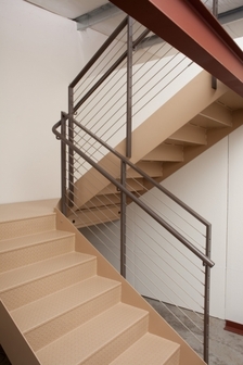 Stairs // S200 Checker Plate | Pacific Stair Corporation