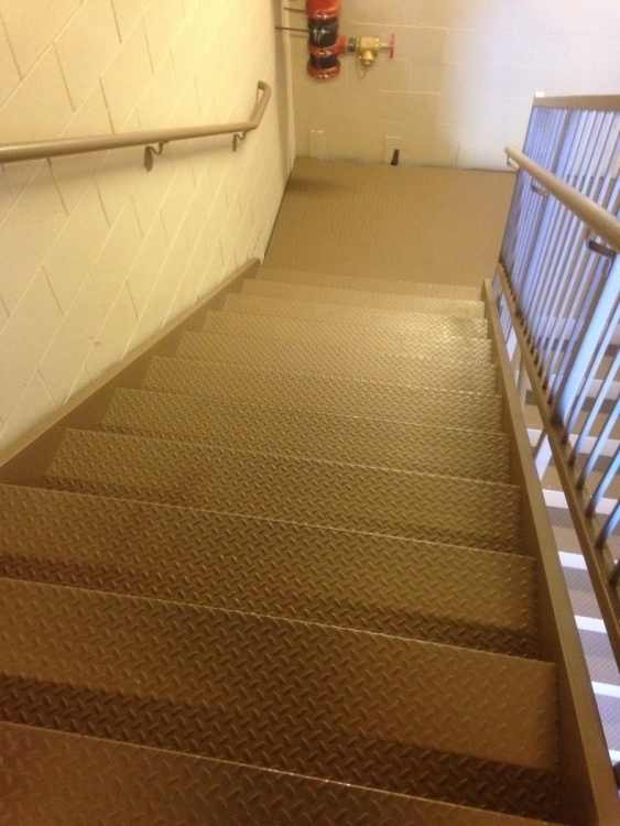 Pacific Stair Checker Plate Stairs Landings | Pacific Stair Corporation