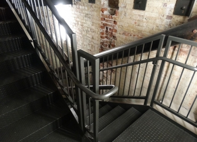 Stairs // S200 Checker Plate | Pacific Stair Corporation