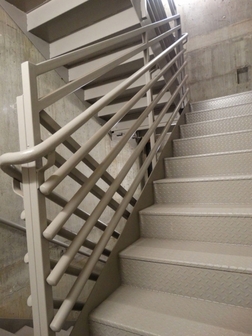 Stairs // S200 Checker Plate | Pacific Stair Corporation