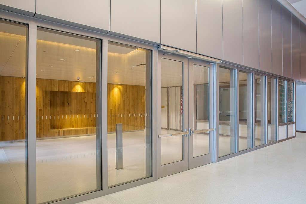 Pacific stair public safety facility entrance | SAFTI FIRST