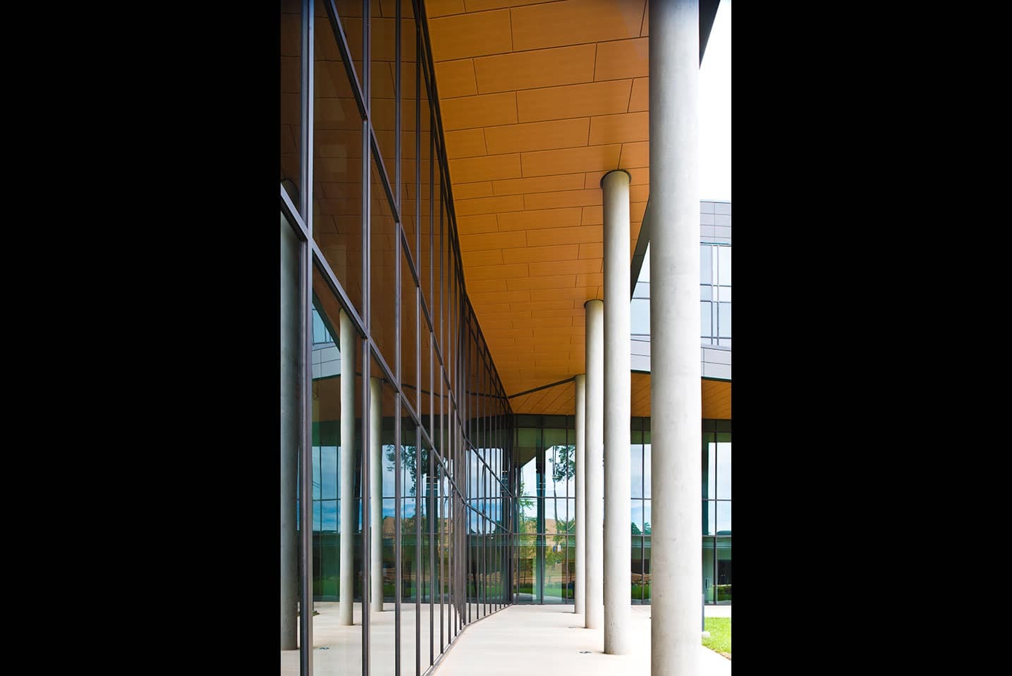 Painted Aluminum Exterior Design, Accent Color, Dri-Design, Campus ...