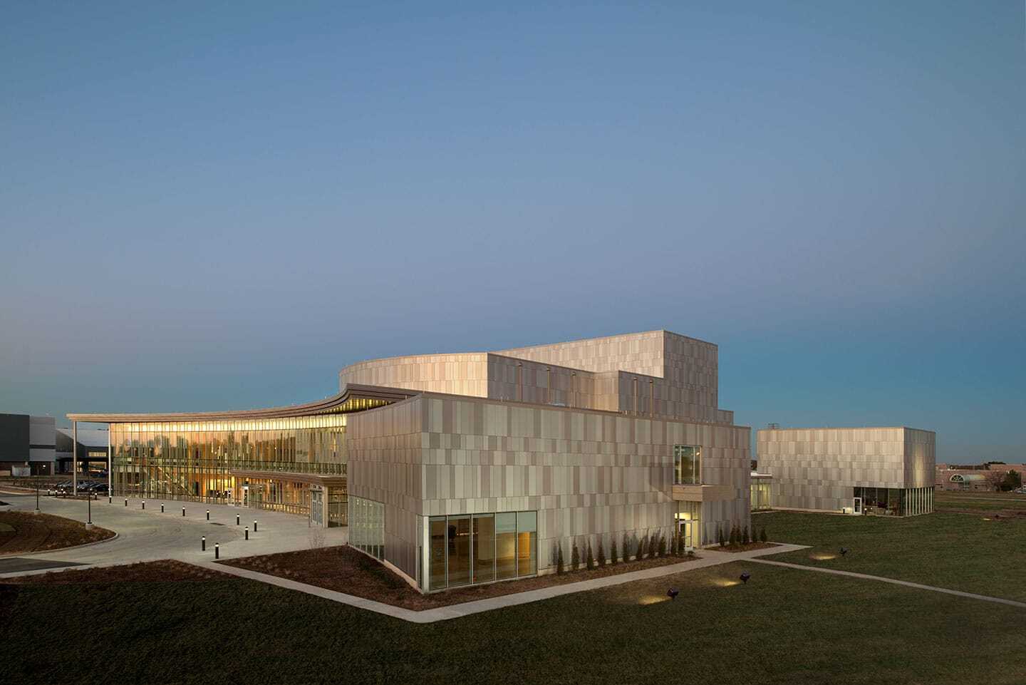 Panel Exterior Design, Aluminum Painted Panel Exterior, Exterior Design ...