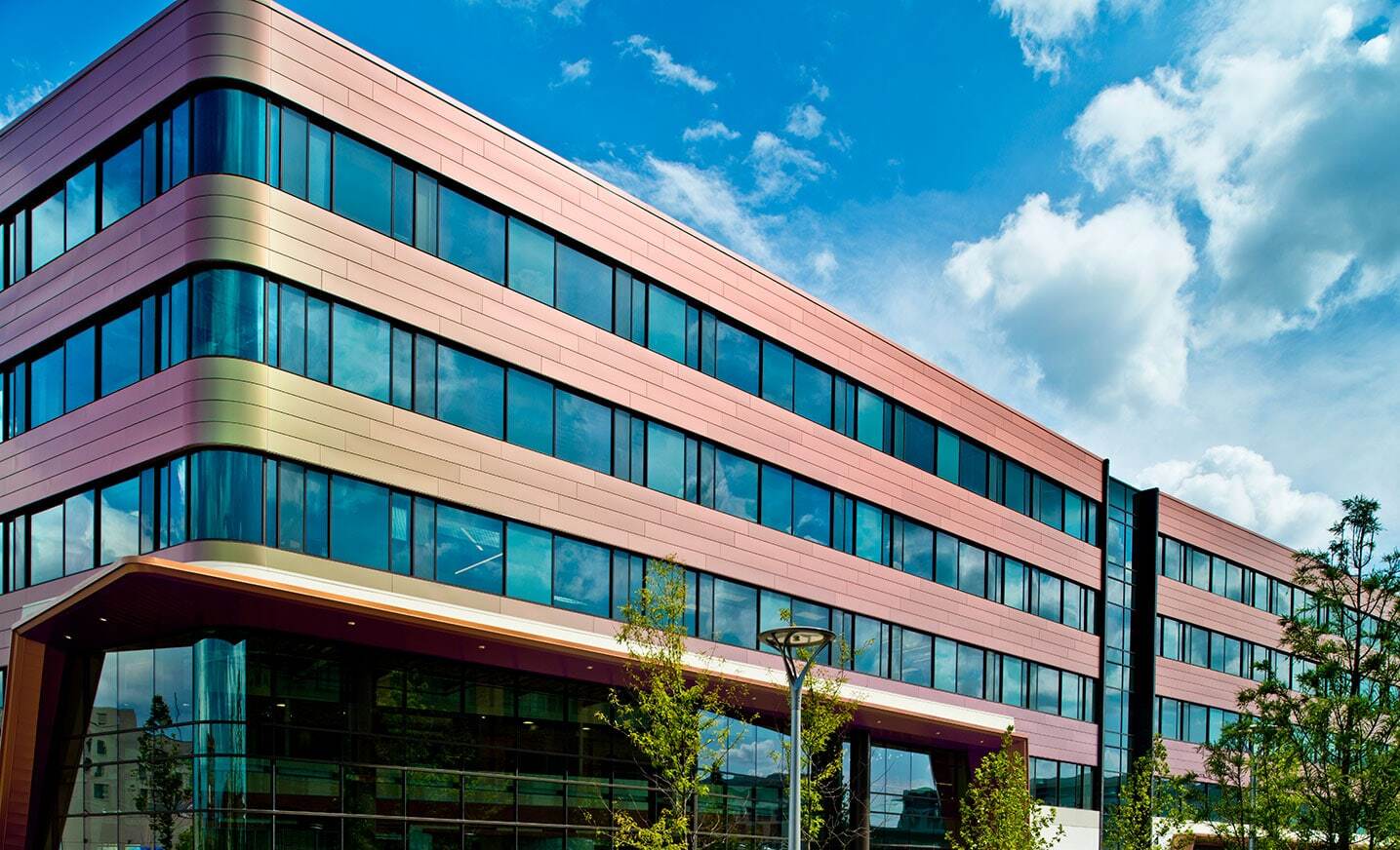 Pearlescent Aluminum Panel Exterior Dri-Design | Dri-Design