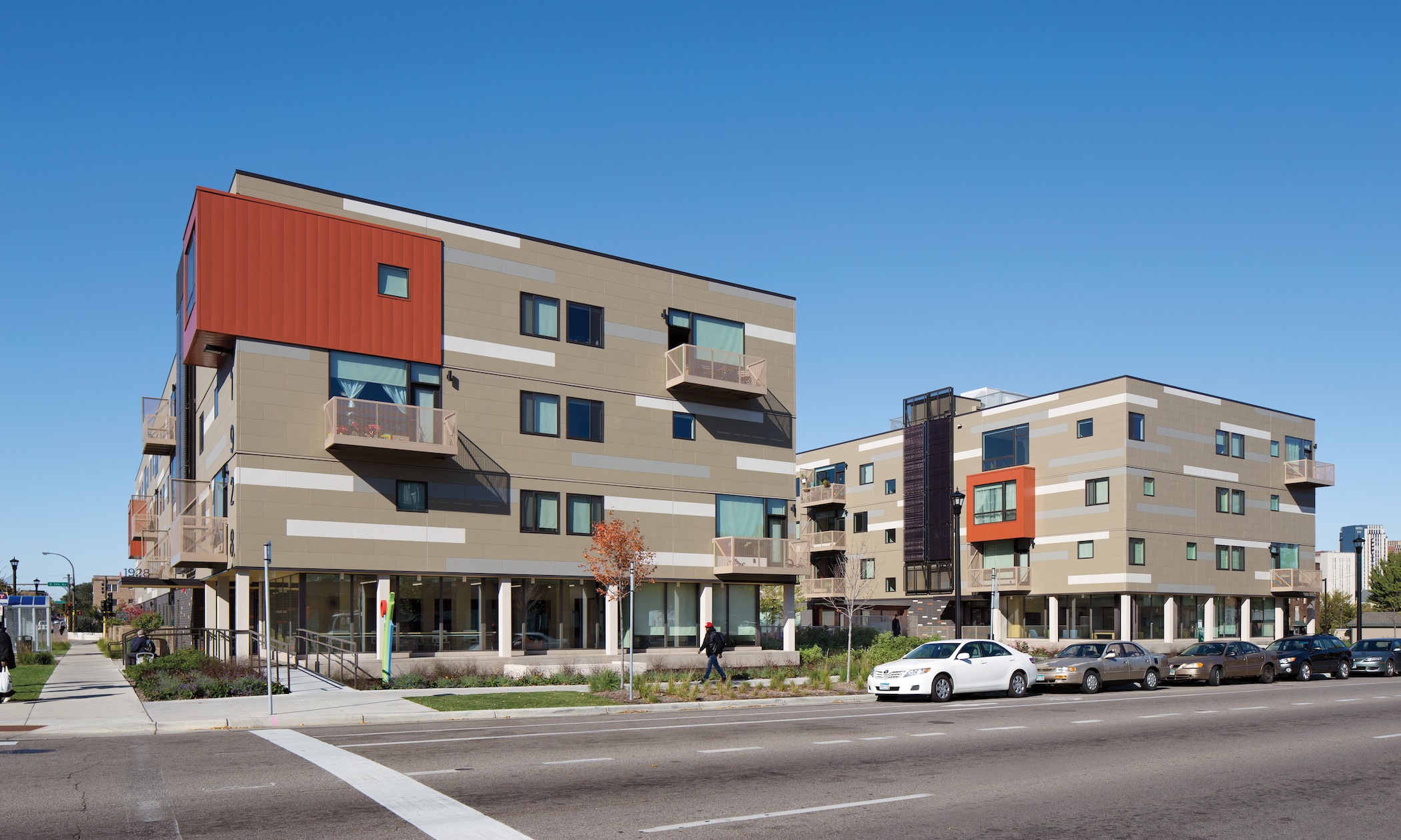 Pella Windows and Doors The Rose Multi-Family Housing Roadway View ...