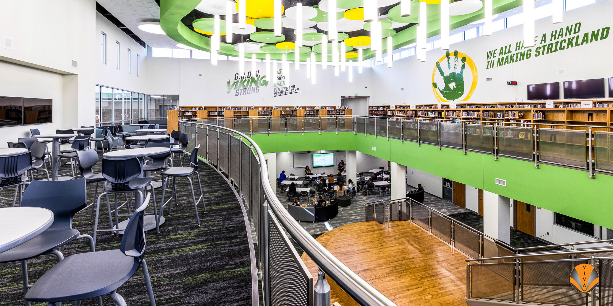 Strickland Middle School - Denton ISD, Denton, TX | VIVA Railings