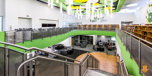 Strickland Middle School - Denton ISD, Denton, TX | VIVA Railings