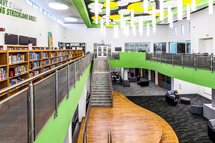 Strickland Middle School - Denton ISD, Denton, TX | VIVA Railings
