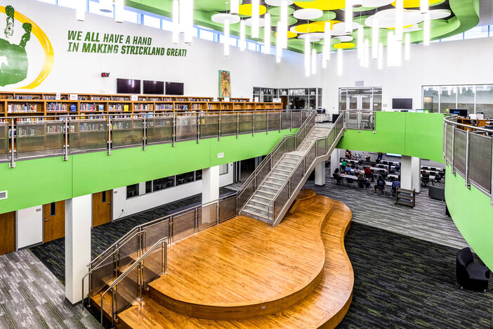 Strickland Middle School - Denton ISD, Denton, TX | VIVA Railings