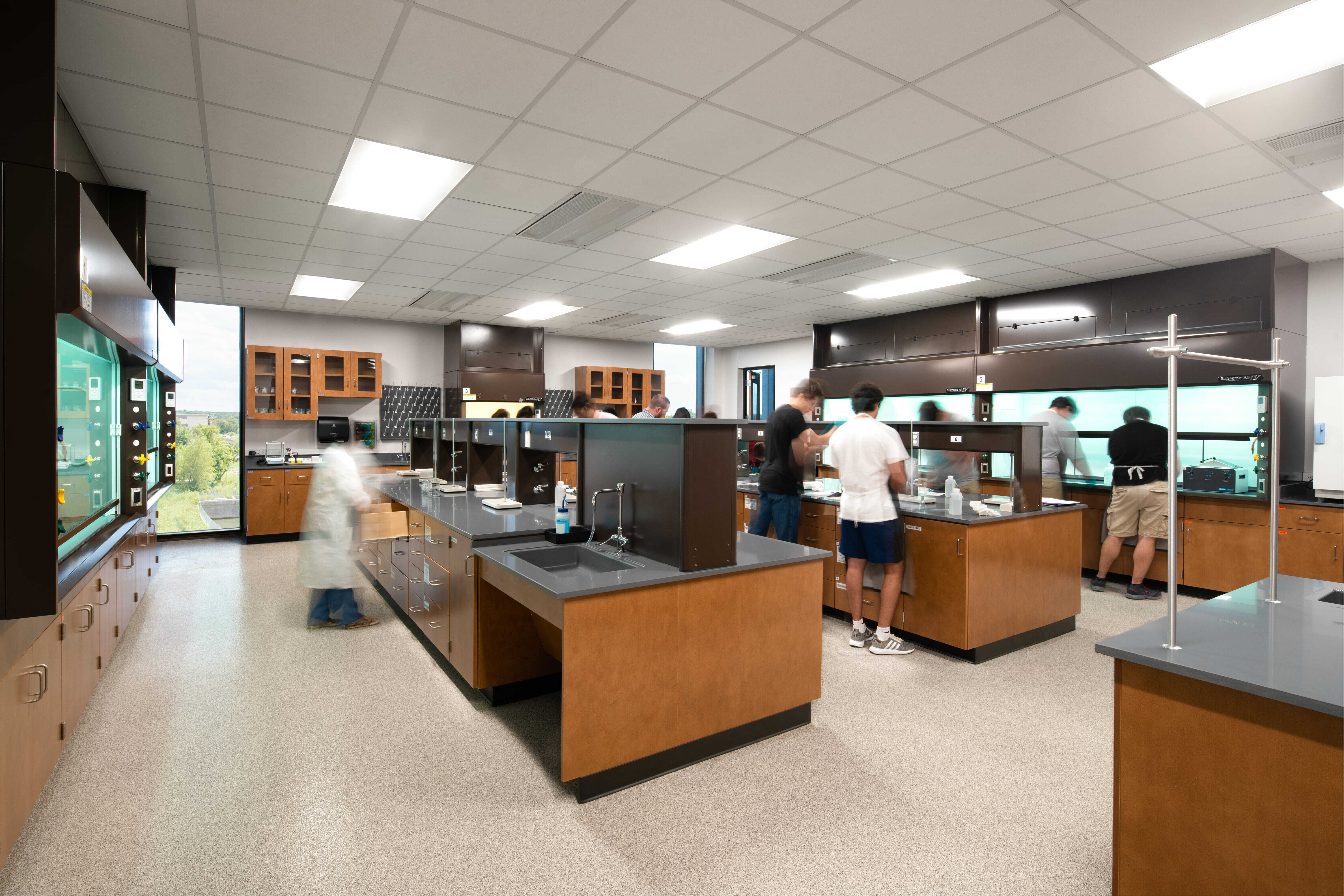 Pfluger Architects San Gabriel Campus Austin Texas Interior Lab Design ...