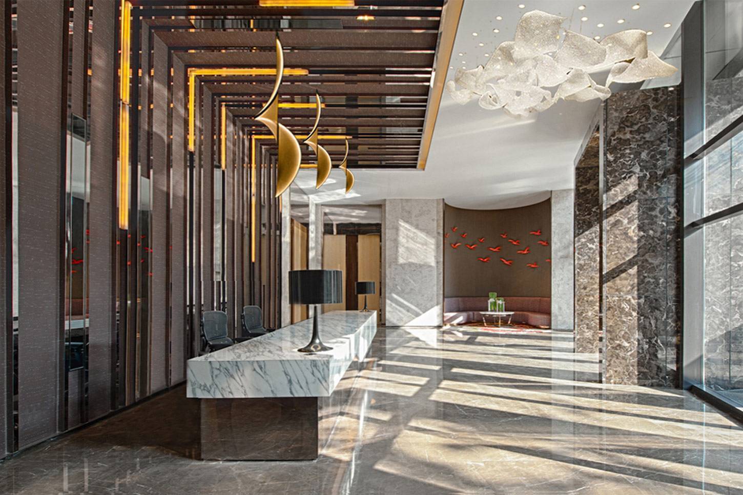Pfuner Design Expansive Lobby Design | Pfuner Design