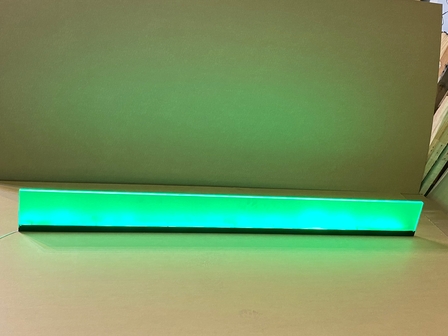 Edge-lit Acrylic Sign Base Channel ~ Model Hannover | Uniform Linear