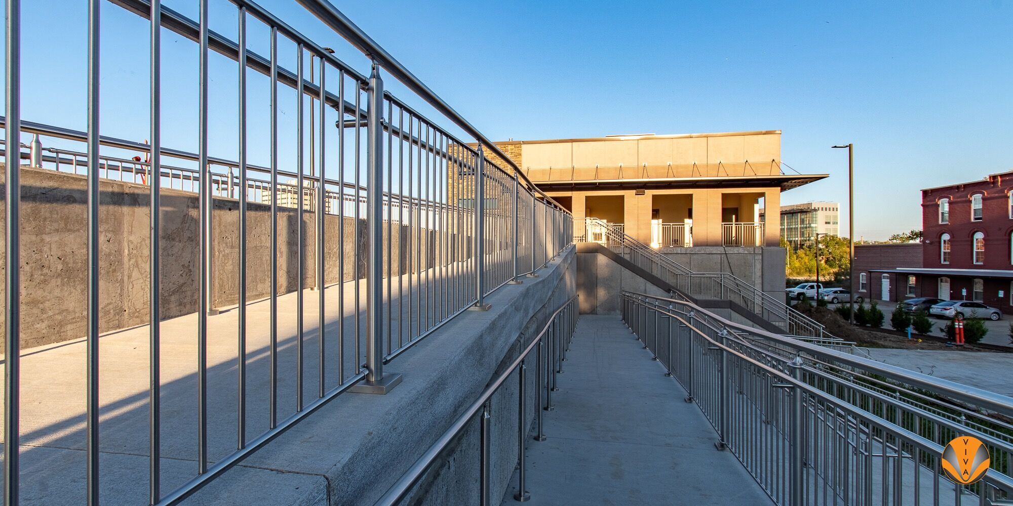 PICKET PANEL RAILING MCGRATH AMPHITHEATRE CIRCA 4 of 19 | VIVA Railings