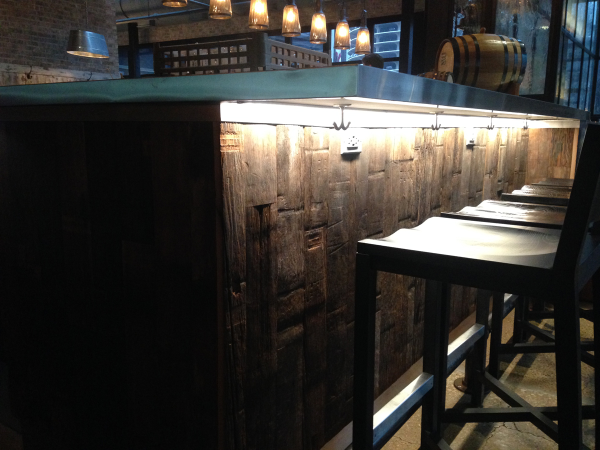 Pioneer Millworks Raised Bar Interior Amerian Prarie Paneling Bar 3 ...