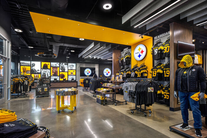 Pittsburgh Steelers Flagship Store | Meteor Lighting