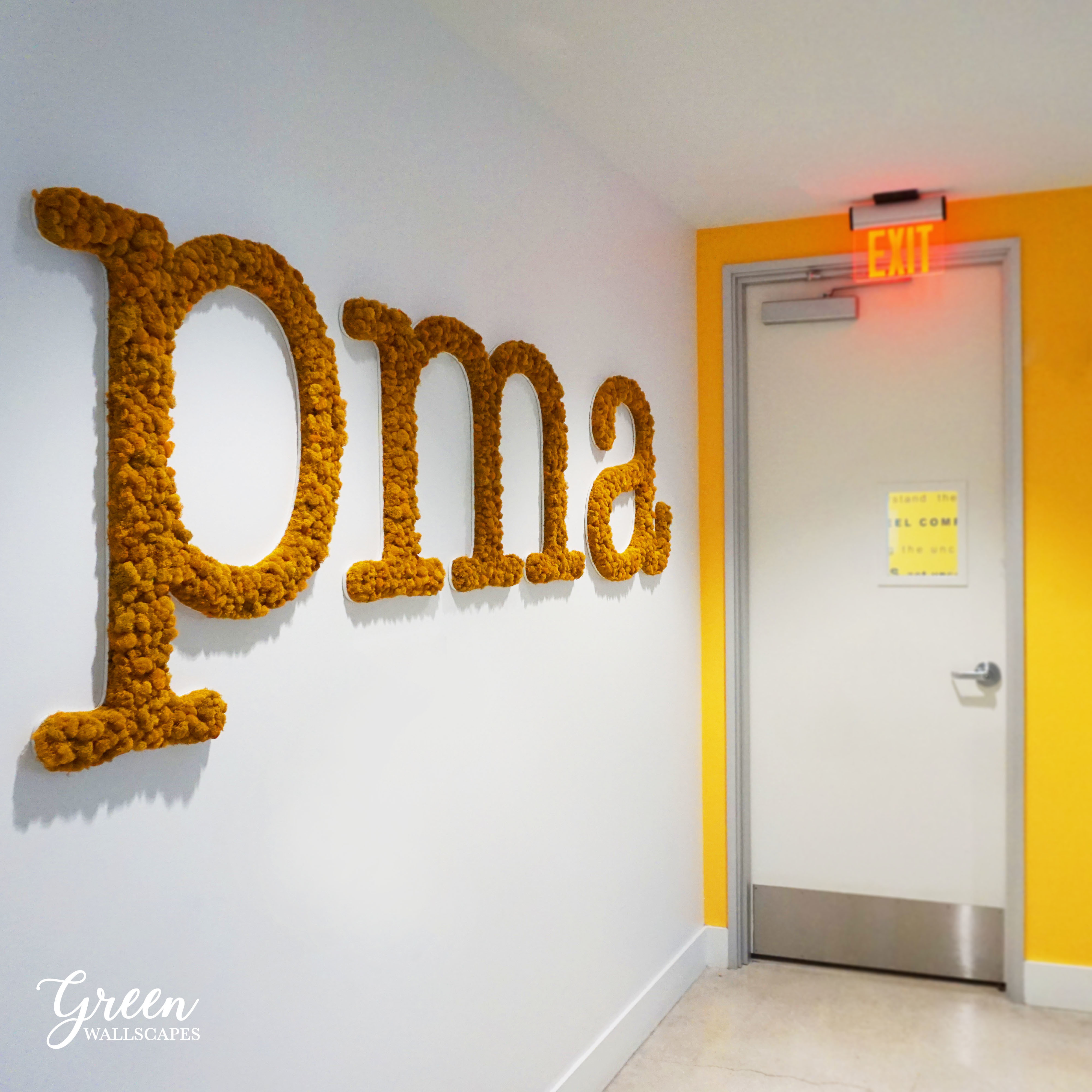 Pma | Green Wallscapes