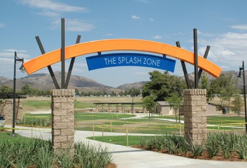 Lake Skinner // Custom Amphitheater, Trellis, and Sign | Poligon