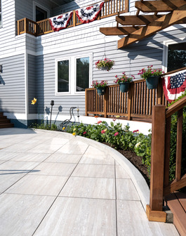 Porcelain Pavers Outdoor Walkway