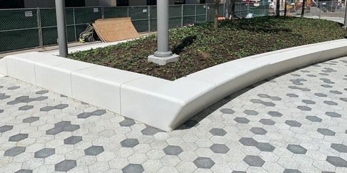 Precast Concrete Seating, Courtyard Design | Wausau Tile