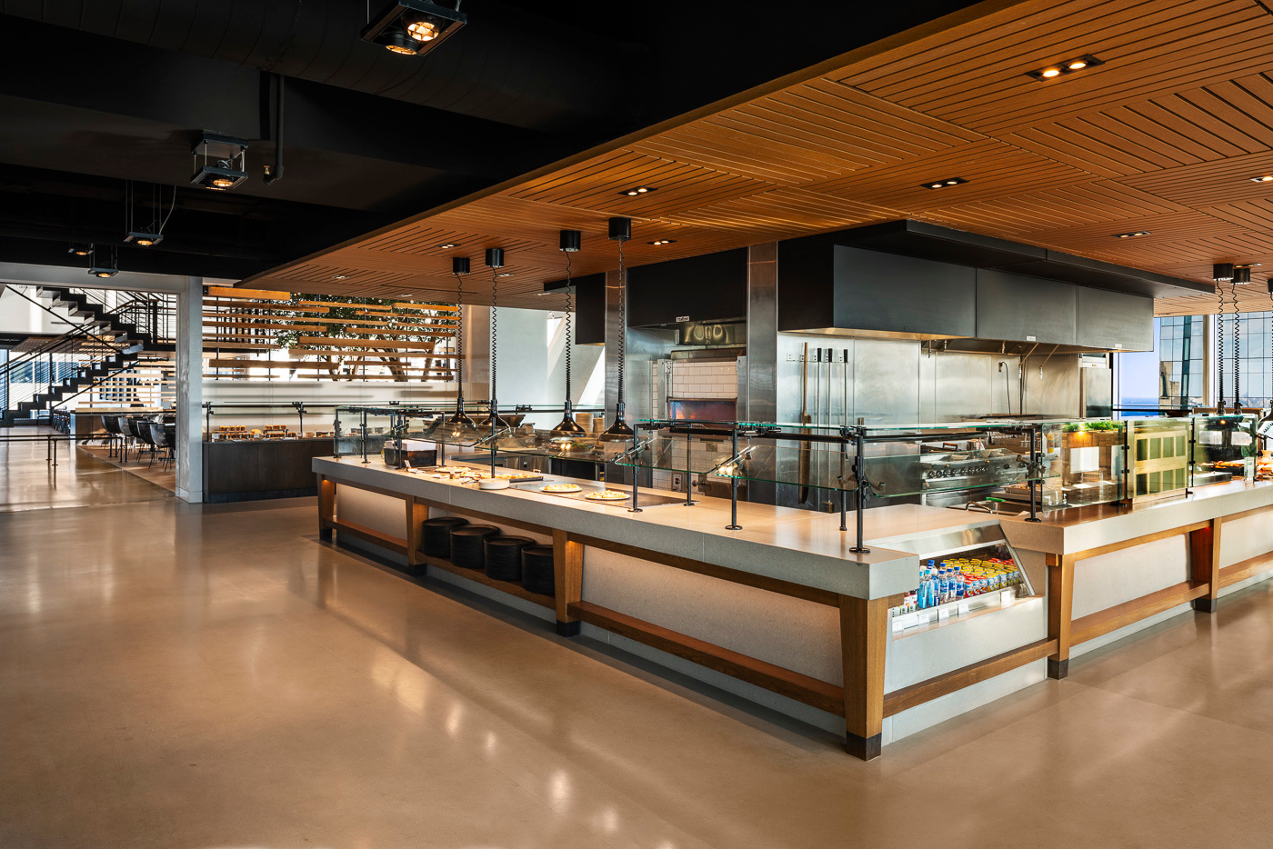 Pure + FreeForm Comcast Center Market Service Counter Area Linear Clip ...