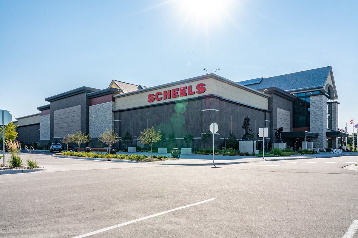 Pure + FreeForm Scheels Palocco Walnut Exterior Cladding Accents | Pure ...