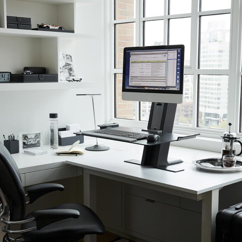 Quick Stand Desk, Sit/Stand Desk, Open Office Environment, Open Office ...
