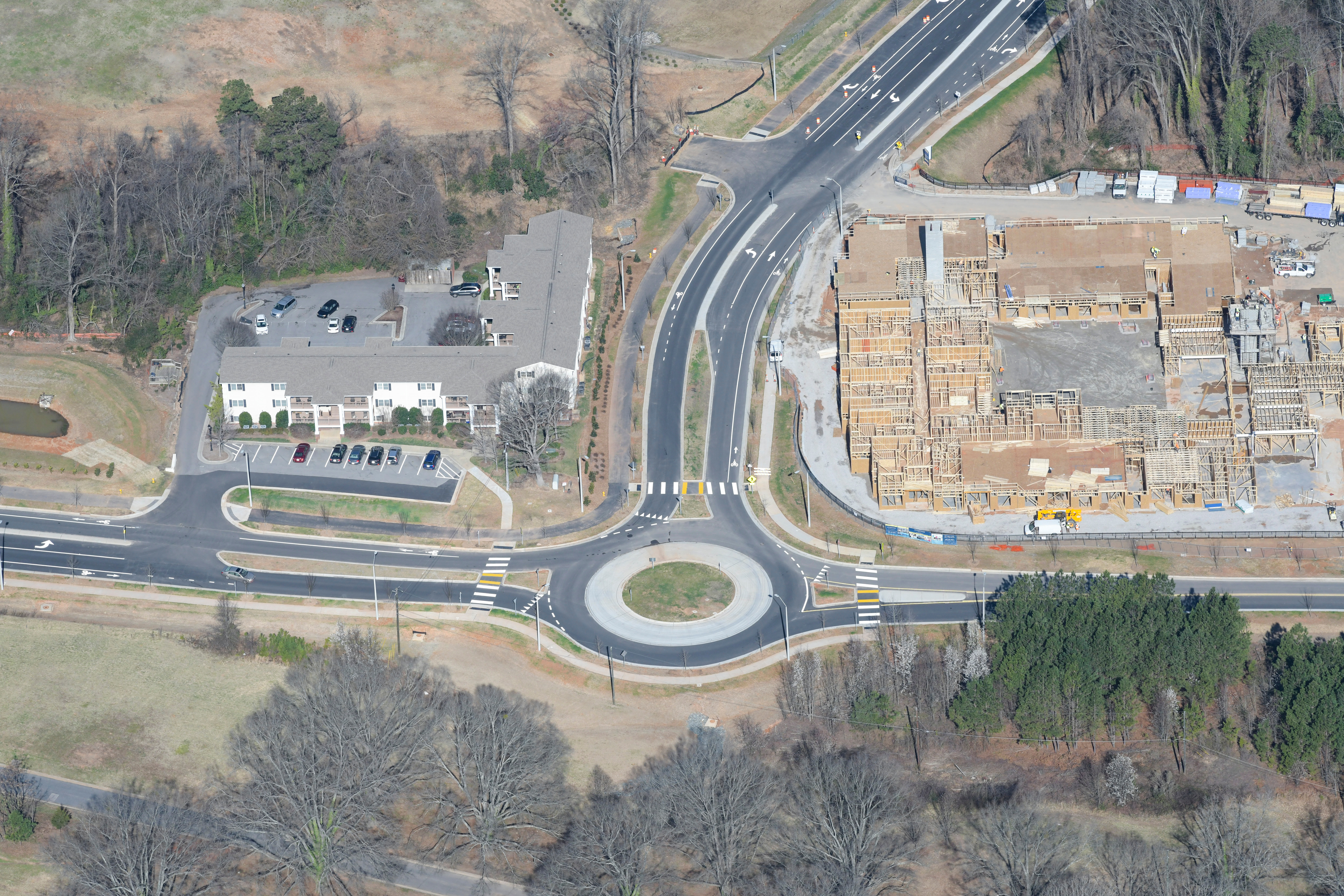 Ramey Kemp & Associates, Inc. Pullen Rd Extension Aerial View ...