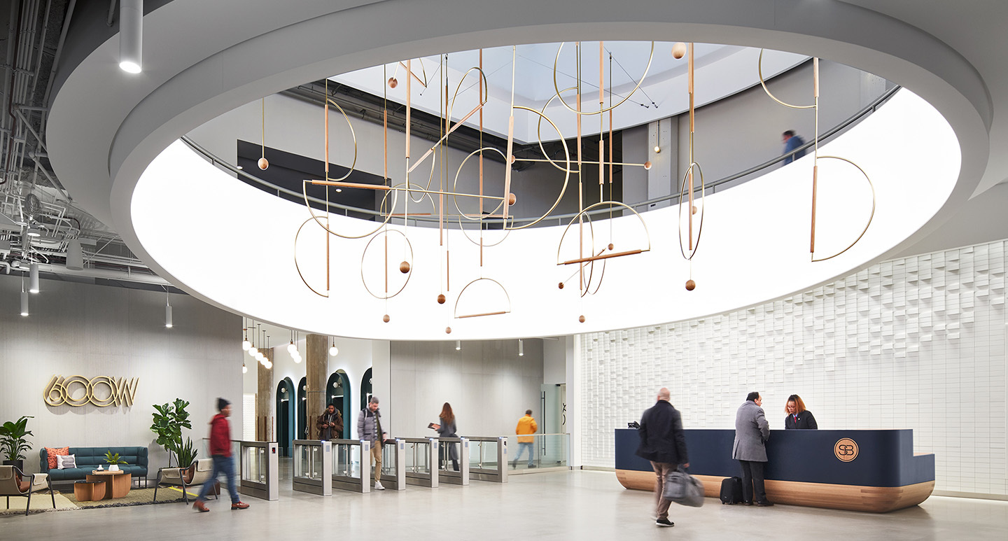 Reception Desk Sky Light Custom Chandeliers Interior Pendant Lights ...