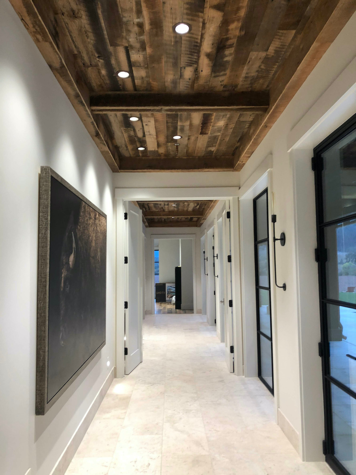 Reclaimed Sawmill Oak Ceiling Cladding | Anthology Woods