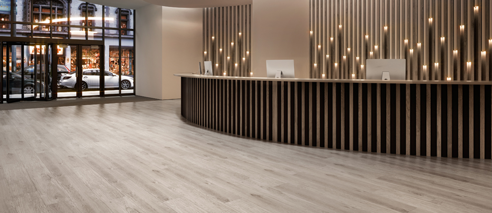 Republic floor Silver Lake hotel lobby flooring | Republic Floor