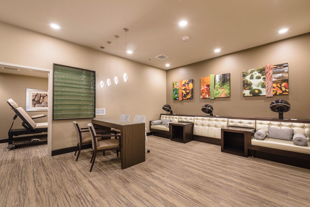 Rice Fergus Miller Heron’s Key Senior Living Facility Salon Design ...
