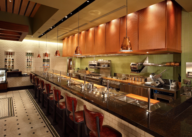 Rigidized Nordstrom Cafe Metal Copper Panels | Rigidized® Metals