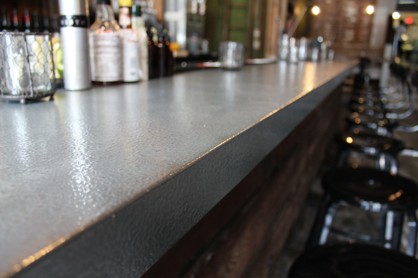 Rigidized Toutant Bar Top | Rigidized® Metals