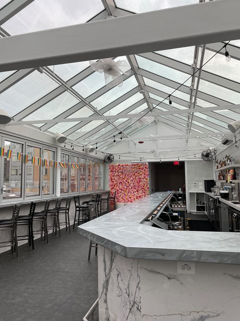 Rooftop Bar with ActivWall Horizontal Folding Windows | ActivWall