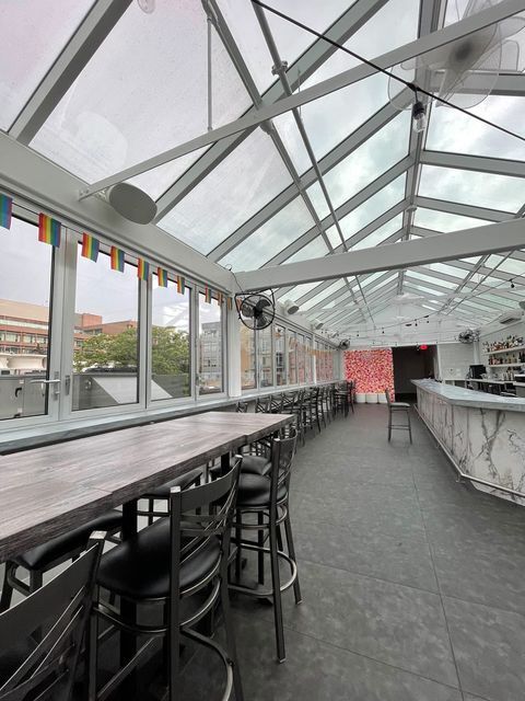 Rooftop Bar with ActivWall Horizontal Folding Windows | ActivWall