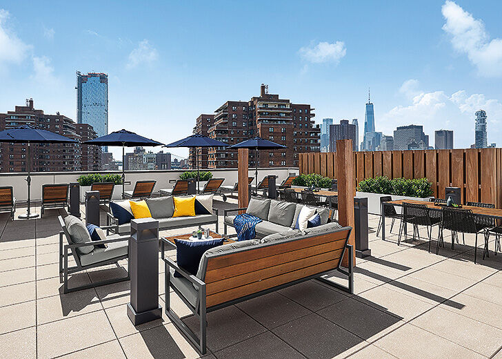 rooftop patio the rollins condos room & board | Room & Board Business ...