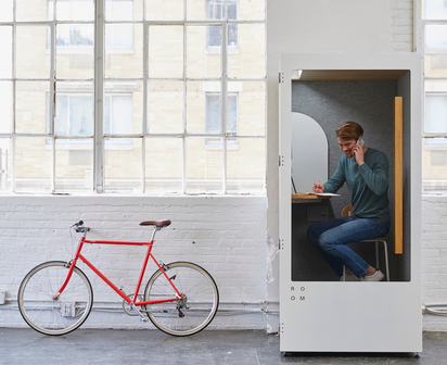 White Phone Booth | ROOM