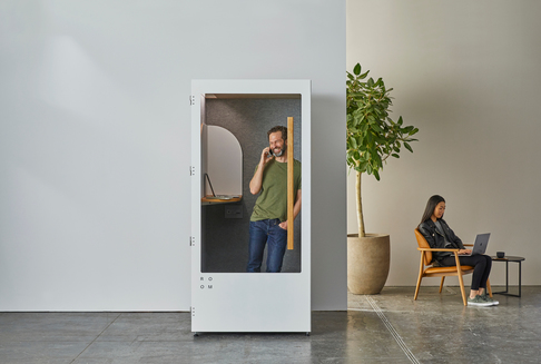 White Phone Booth | ROOM