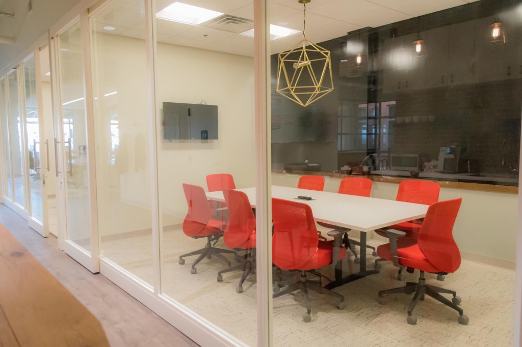 RZJames Construction Brickyard conference room | RZJames Construction
