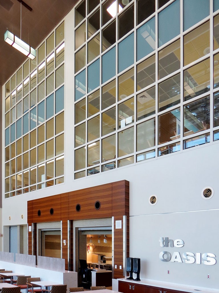 Safti first heathcare 1 Hour Fire Resistive Rated Atrium with SuperLite ...