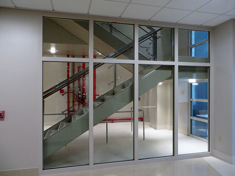 Safti first heathcare 1 Hour Fire Resistive Rated Atrium with SuperLite ...