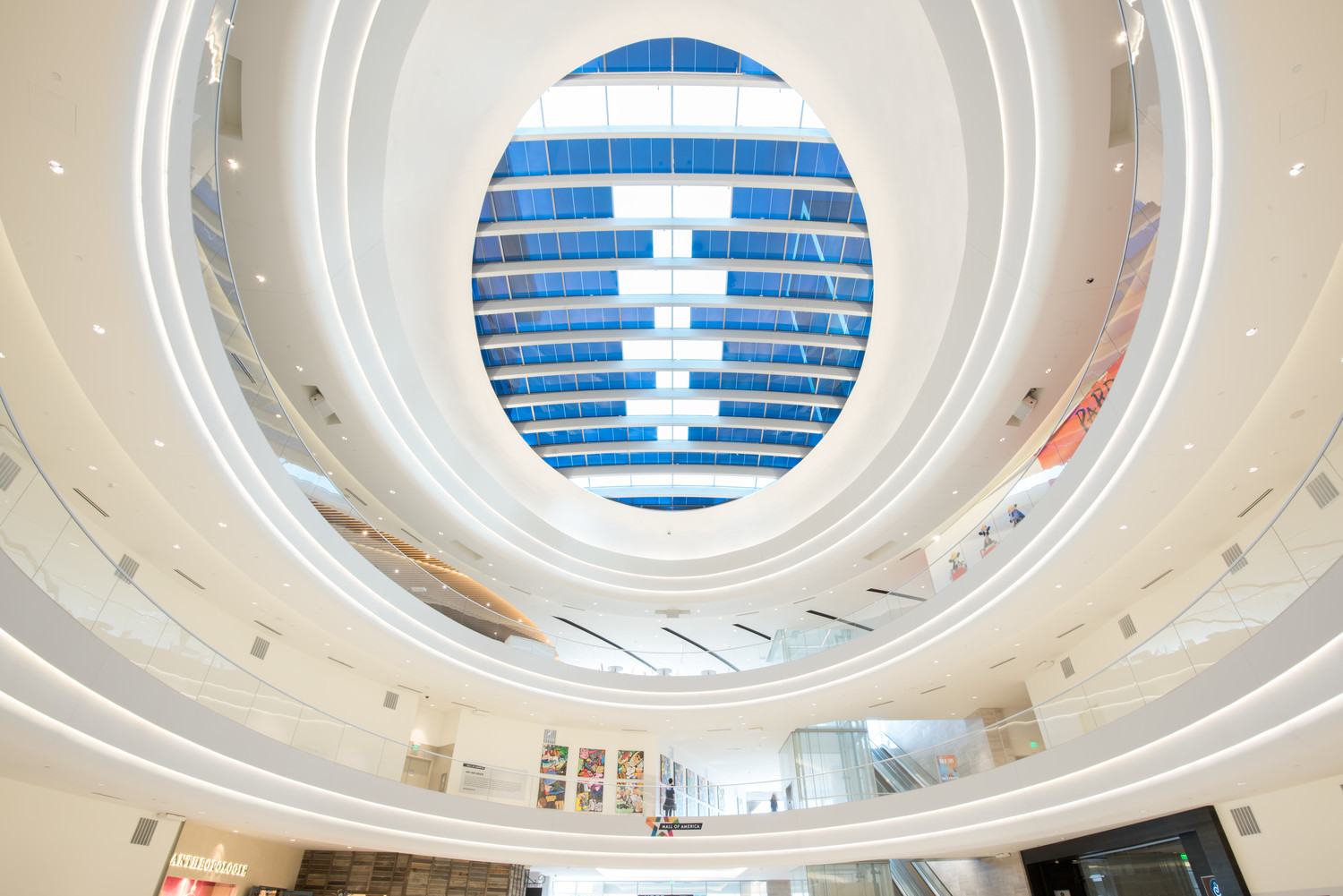 SageGlass Mall of America Dynamic Skylight Glass Design | SageGlass