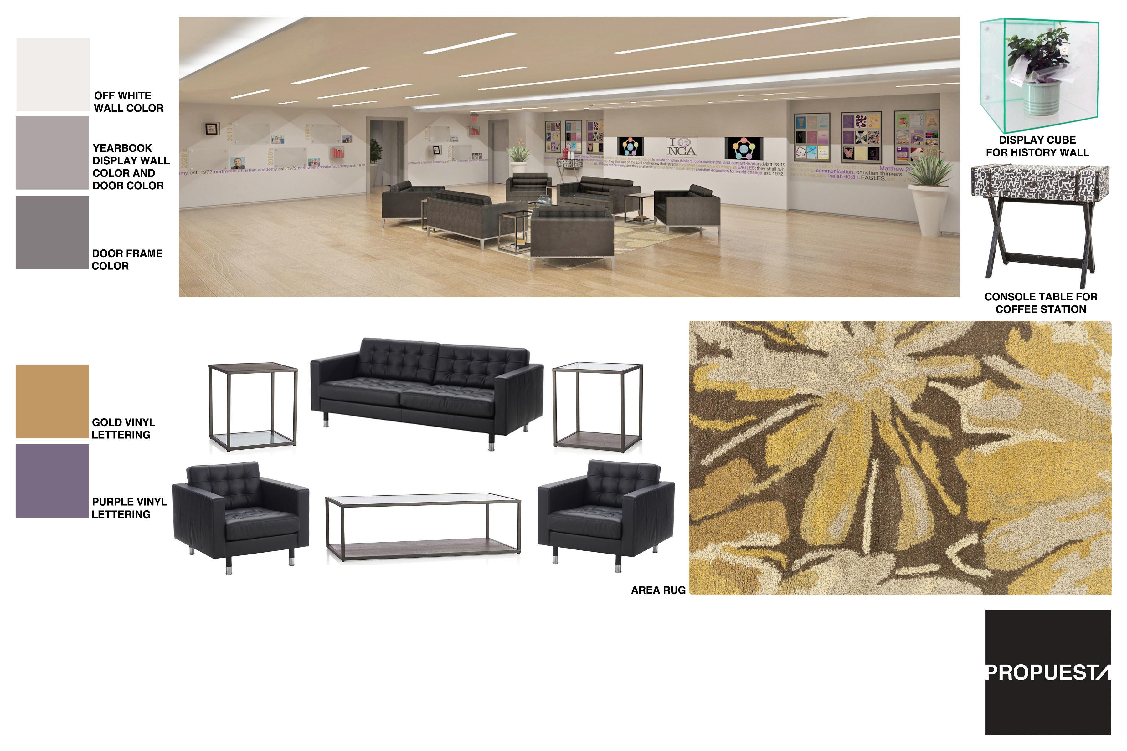 School Office / Reception Design | PROPUESTA INC