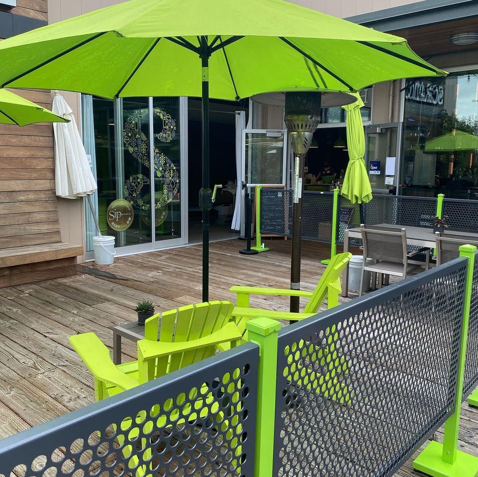 selectspace partition outdoor dining space | SelectSpace Partitions