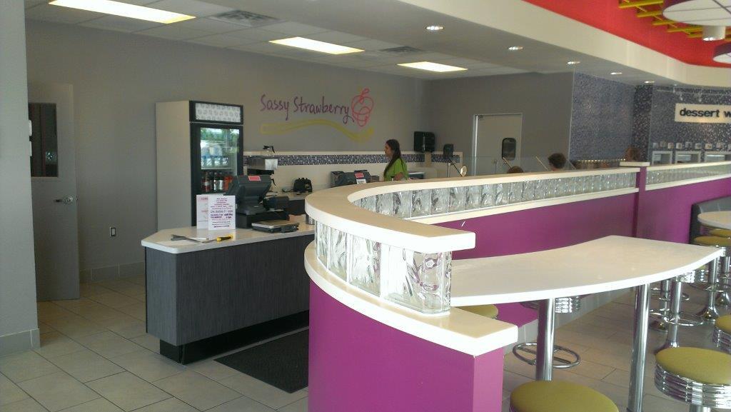 Service Counter and Wall Divider | The Pinske Edge