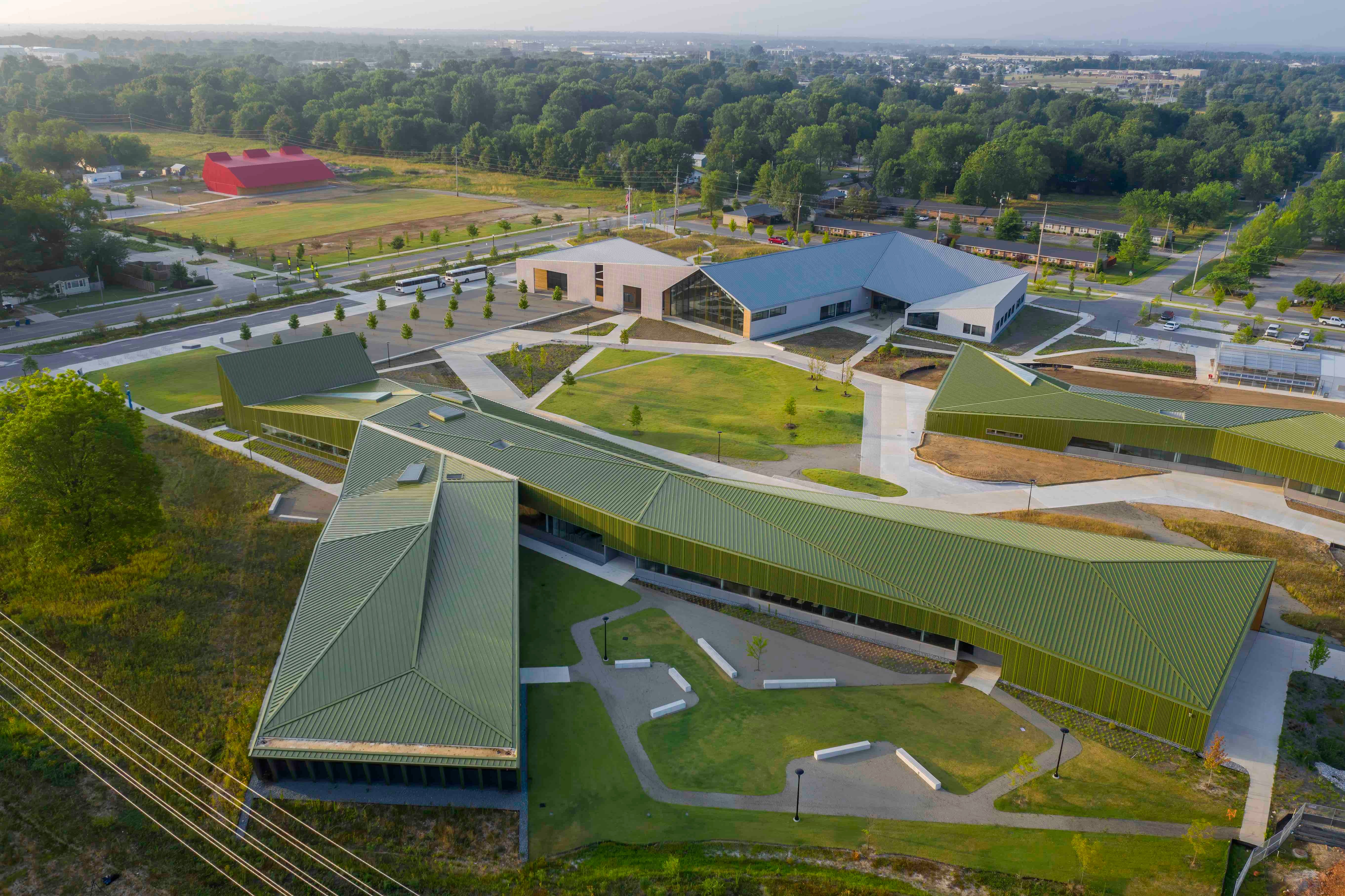 Sherwin Williams Blackwell Architects Thaden School Building Exterior ...