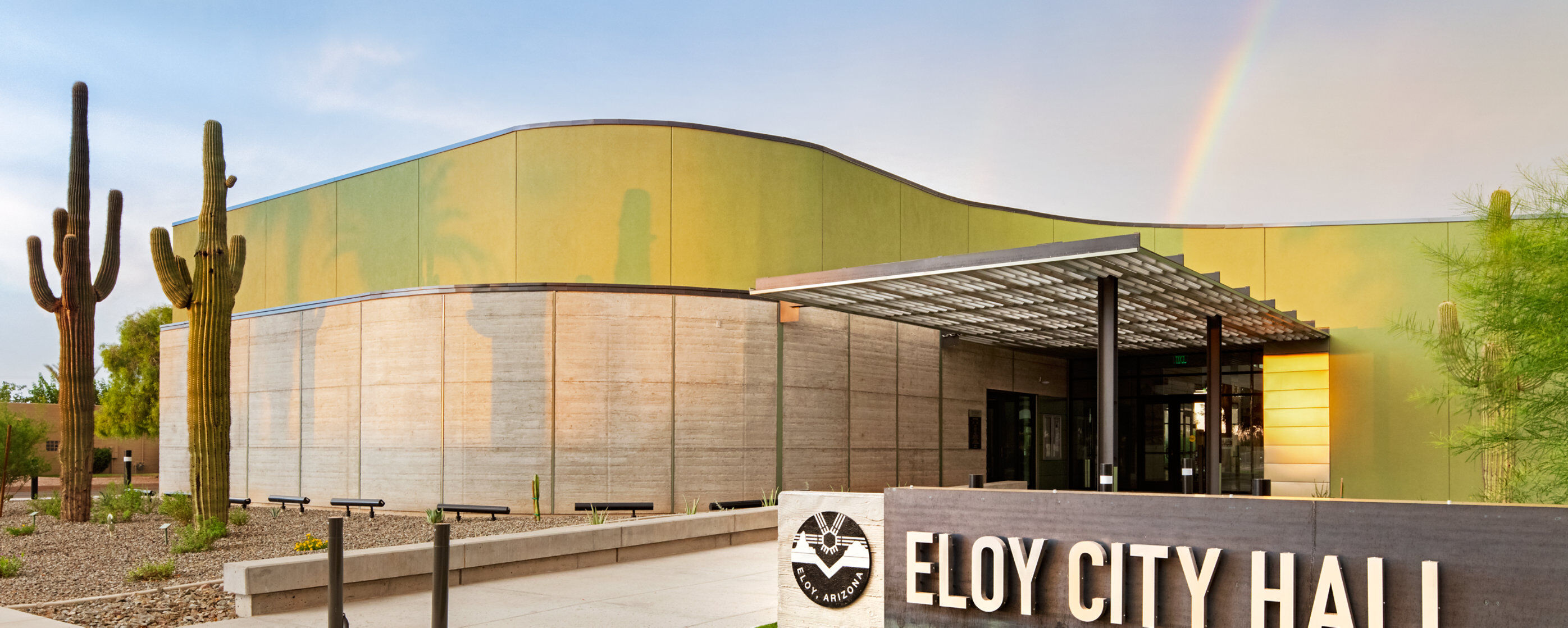 Sherwin Williams Eloy City Hall Fluropon Copper Exterior | Sherwin ...