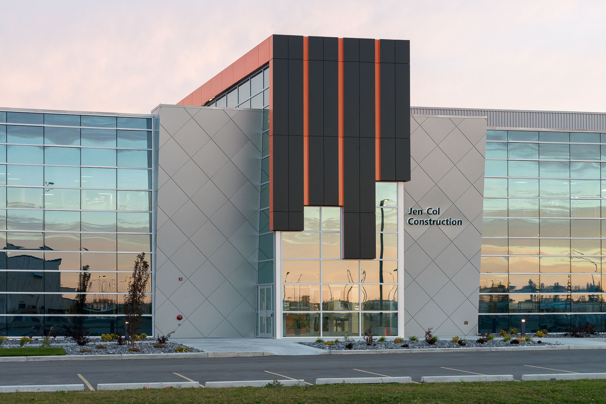 sherwin williams jen-col construction corporate office construction ...