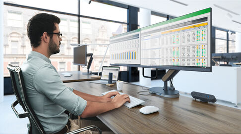 ZG Series - ZGX (Dual Monitor w/ Crossbar) | Zgo Technologies