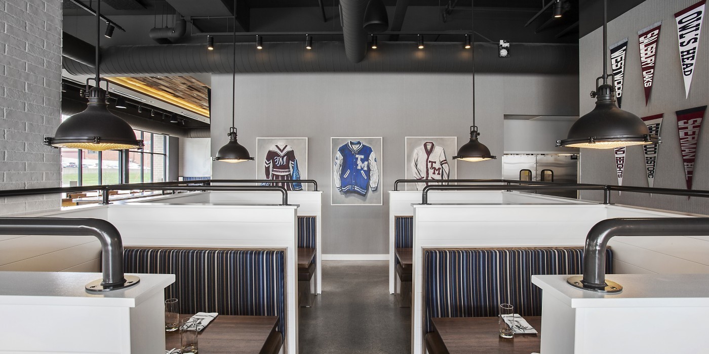Simonson Teddy Maroons restaurant seating | Simonson & Associates ...